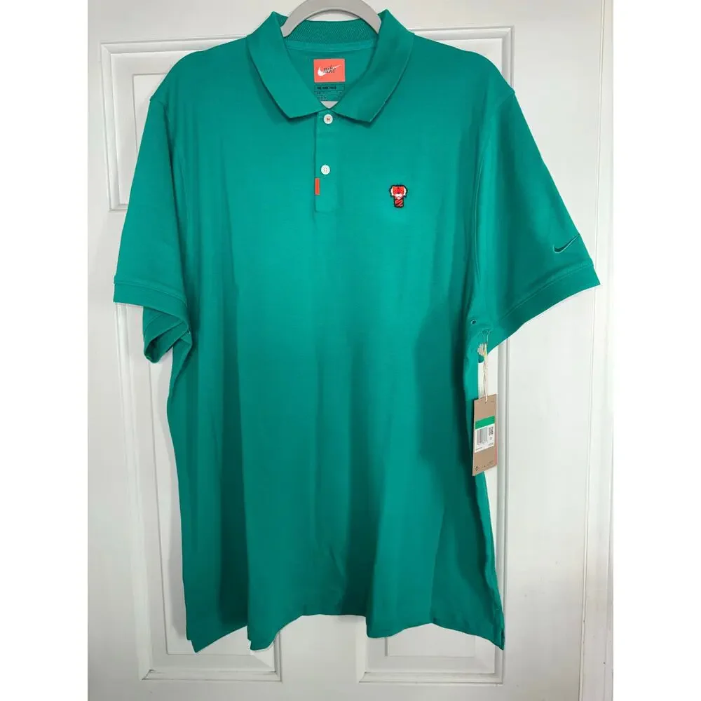 Nike | Shirts | Nike Golf Tiger Woods Frank Polo 220 Green Masters ...